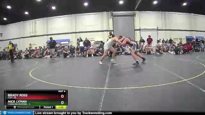 195 lbs Semis & 1st Wrestleback (8 Team) - Nick Lyman, Carolina Reapers ...