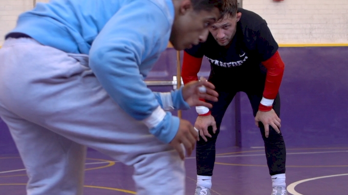 Tyler Berger And Nico Provo Work On Outside Steps Singles And Doubles