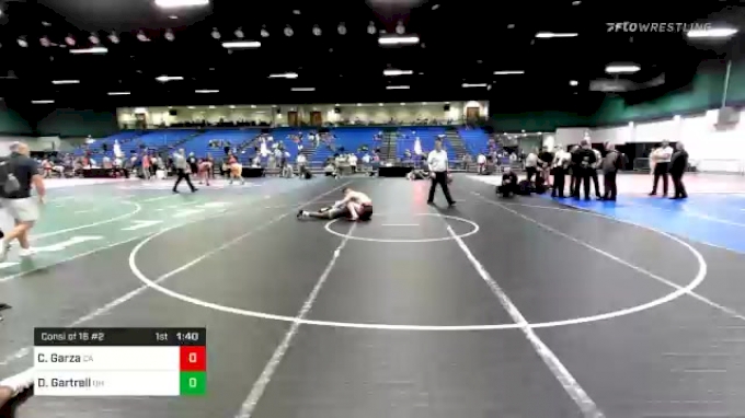 160 lbs Consolation - Ceasar Garza, CA vs Dezmonde Gartrell, OH