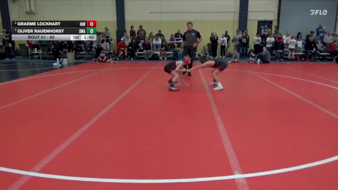 80 lbs Quarterfinal - Graeme Lockhart, Immortal Athletics WC vs Oliver ...