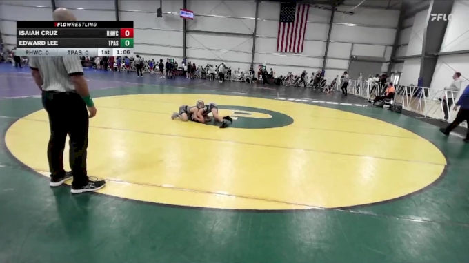 72 lbs Round 2 (10:30am Friday) - Edward Lee, PA Silver vs Isaiah Cruz ...
