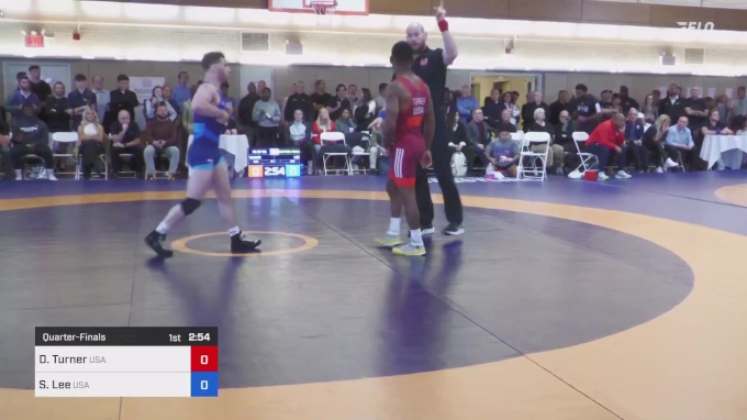 57 kg Quarterfinal - Devan Phillip Micah Turner, USA vs Spencer Richard ...