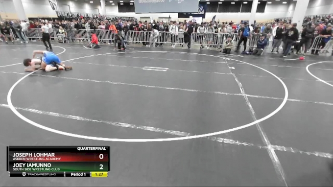 150 lbs Quarterfinal - Joseph Lohmar, Askren Wrestling Academy vs Joey ...