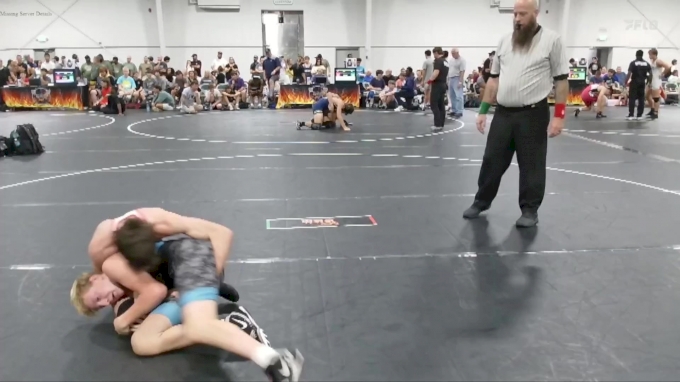 132 lbs Semis (4 Team) - Boomer Palmer, Reverence United Blue vs Cedric ...