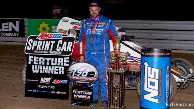 Robert Ballou Returns The Favor To Brady Bacon At I-70 - FloRacing
