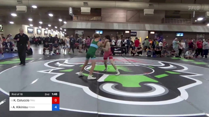 51 kg Rnd Of 16 - Killian Coluccio, Triumph Wrestling vs Arseni ...