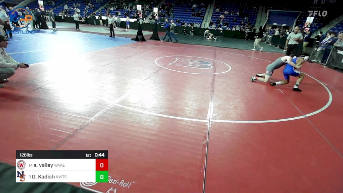 126 lbs Consi Of 4 - Andrew Valley, Wakefield vs Dylan Kadish, Newton South