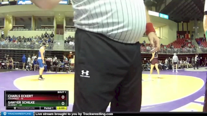 285 lbs Round 1 (6 Team) - Jayce Nelson, Columbus vs Xavier Martinez ...