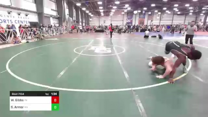 170 lbs Round Of 128 - Wyatt Gibbs, TN vs Shemar Armor, MA