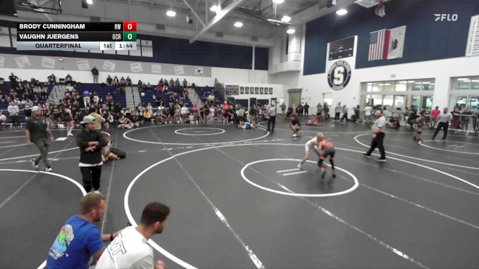 80 lbs Quarterfinal - Brody Cunningham, Reign WC vs Vaughn Juergens, OCRTC