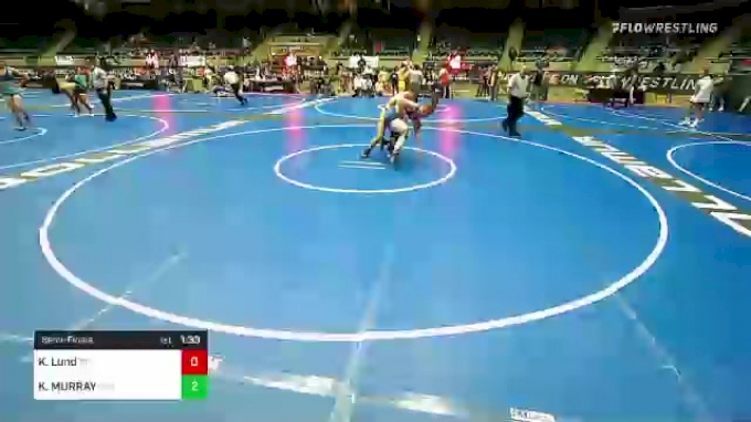 170 lbs Semifinal - Kevin Lund, Team Tulsa Wrestling Club vs KADEN ...