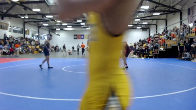 141 lbs Champ. Round 2 - Asa Garcia, Marian University (IN) vs Gabe ...