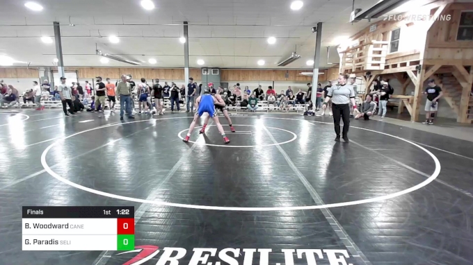 160 lbs Final - Braidon Woodward, Canestio vs Garrett Paradis, Selingsgrove