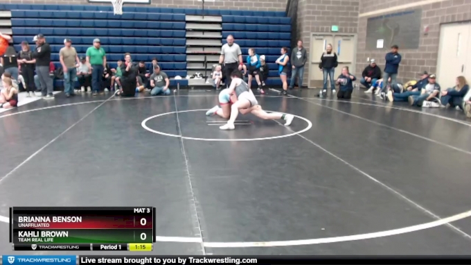 145/HWT 1st Place Match - Kahli Brown, Team Real Life vs Brianna Benson ...