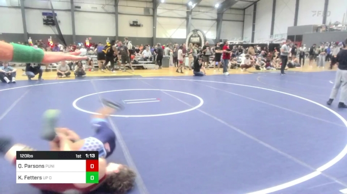 120 lbs Semifinal - Quintan Parsons, Punisher Wrestling vs Koa Fetters ...