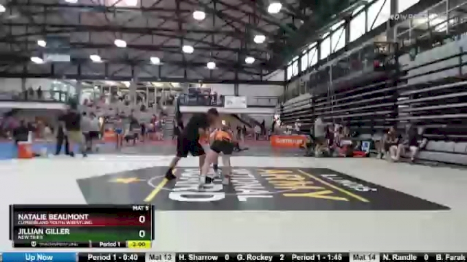 145-148 lbs Round 2 - Jillian Giller, New Trier vs Natalie Beaumont ...