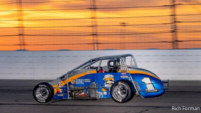 Kody Swanson Scores USAC Silver Crown Shootout At IRP - FloRacing