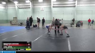 80 lbs Round 3 - Brighton Karvoski, Refinery vs Kael Davis, M2 Training ...