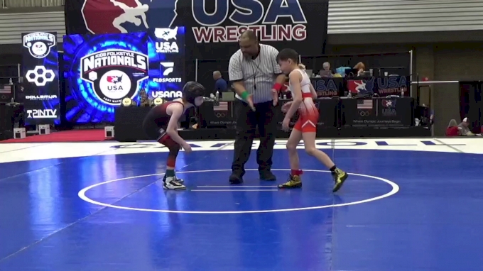 10U Boys - 63 lbs Quarters - Max Corrado, The Best Wrestler vs Reese ...