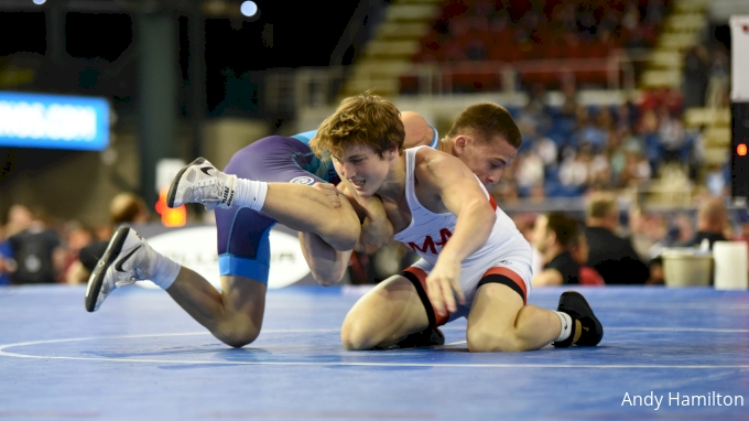 120 lbs Round Of 64 - Matthew Botello, Massachusetts vs Draegen Orine ...