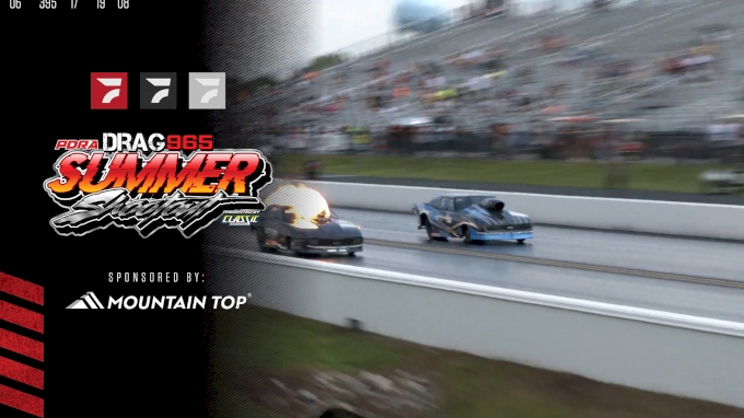 Nitrous Backfire for Marcus Butner at the PDRA Summer Shootout