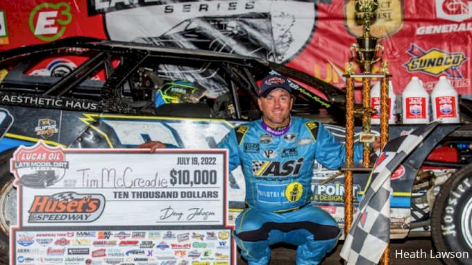 Tim McCreadie Wins In Lucas Oil's First Visit To Huset's - FloRacing