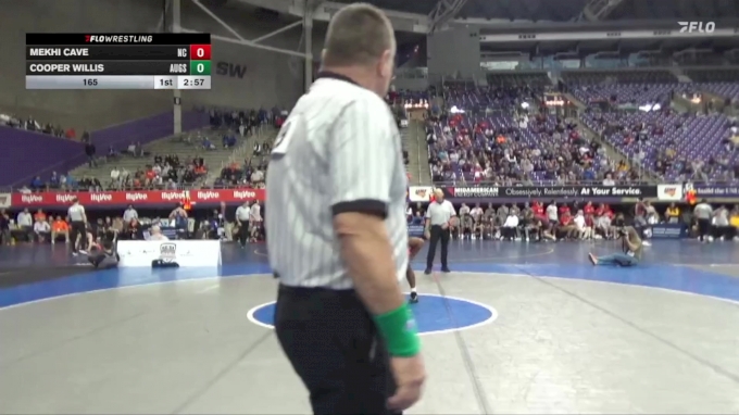 165 lbs Quarters & 1st Wb (16 Team) - Mekhi Cave, North Central vs ...