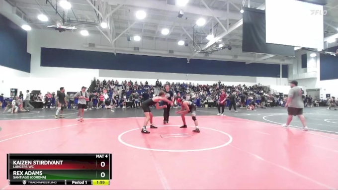 138 lbs Champ. Round 1 - Kaizen Stirdivant, Lancers WC vs Rex Adams ...