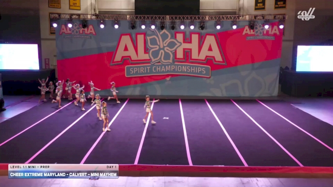 Cheer Extreme Maryland - Calvert - Mini Mayhem [2026 L1.1 Mini - PREP ...