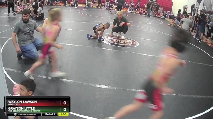 50/53 Round 1 - Grayson Little, The Storm Wrestling Center vs Waylon ...