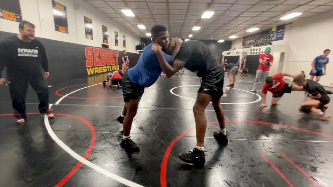 Gabe Arnold & Dreshaun Ross OT Battles At Sebolt Wrestling Academy