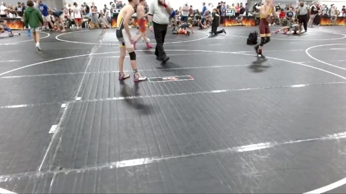 120 lbs Round 2 - Barrett Adams, Alpha Elite vs Logan Miller, Central ...