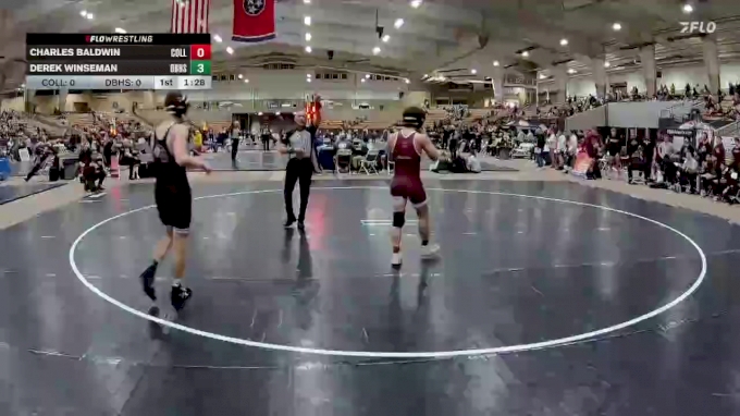 138 lbs Quarterfinals (8 Team) - Charles Baldwin, Collierville High ...