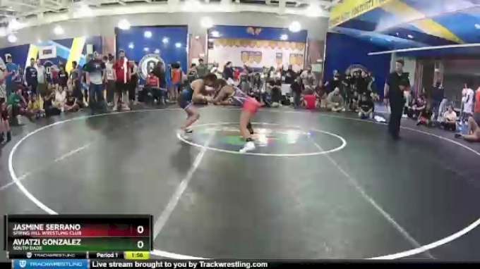 115 lbs Round 2 - Aviatzi Gonzalez, South Dade vs Jasmine Serrano ...