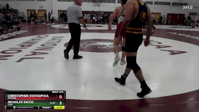 165 lbs 3rd Place Match - Nicholas Sacco, TCNJ vs Christopher ...