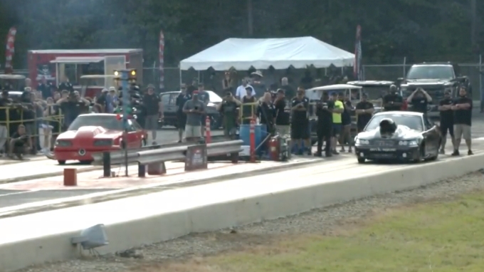 Justin Harris Wins, Gets into the Wall in ODR at Bama Radial Outlaws