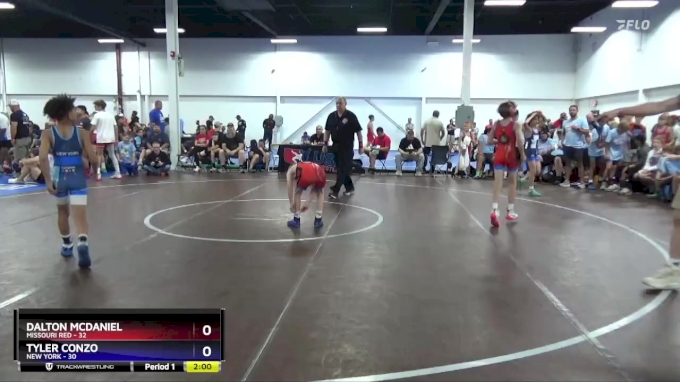 83 lbs Semis & 3rd Wb (16 Team) - Dalton McDaniel, Missouri Red vs ...