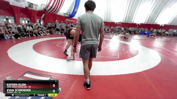 215 lbs Placement (16 Team) - Evan Schroeder, Albert Lea vs Kayden ...