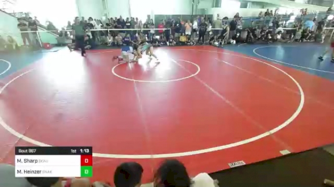 101 lbs Final - Mia Sharp, Beaumonts Finest vs Madison Heinzer, Snake ...