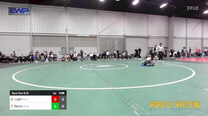 80 lbs Rr Rnd 7 - Gavin Light, Outlaws 14U vs Tajuan Davis ...