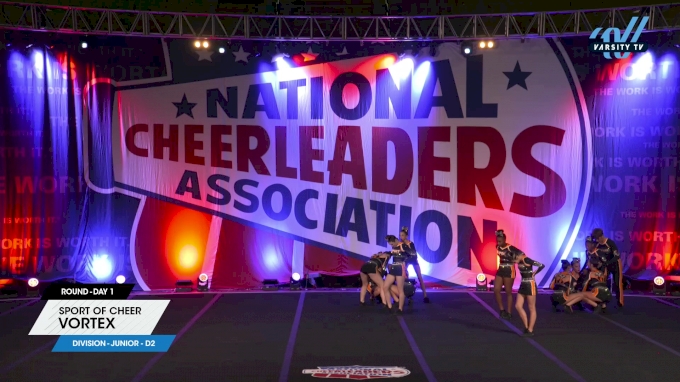 Sport of Cheer - Vortex [2024 L3 Junior - D2 Day 1] 2024 NCA San Marcos ...
