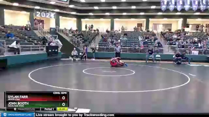 175 lbs Cons. Semi - Dylan Farr, Heath Cain vs John Booth, Highland Park