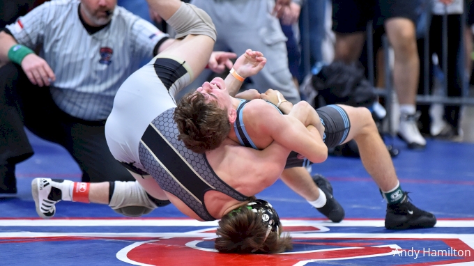 120 lbs Quarterfinal - Marcus Blaze, OH vs Jake Crapps, GA