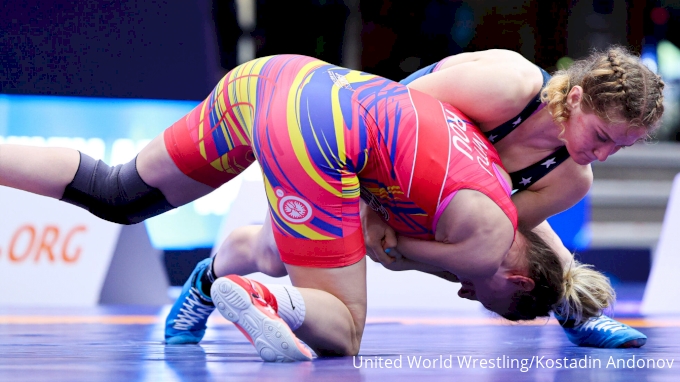 72 kg 1/2 Final - Maria Larisa Nitu, Romania vs Amit Elor, United States