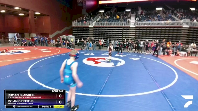 62 lbs Semifinal - Roman Blaisdell, Top Of The Rock Wrestling Club vs ...