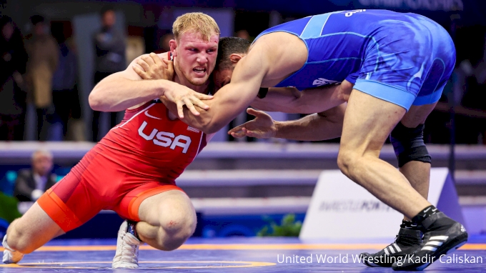 97 kg Finals 1-2 - Tanner Ryan Sloan, United States vs Amirali Hamid ...