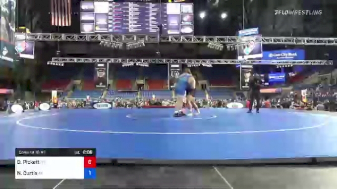 285 lbs Consi Of 16 #1 - Davis Pickett, Utah vs Noah Curtis, Alaska