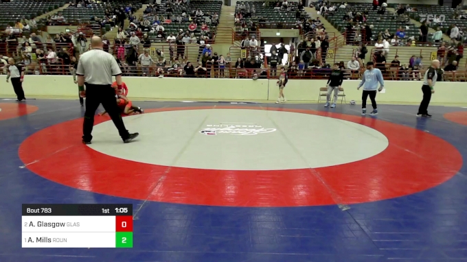95 lbs Final - Ashton Glasgow, Glasgow Wrestling Academy vs Ariah Mills ...