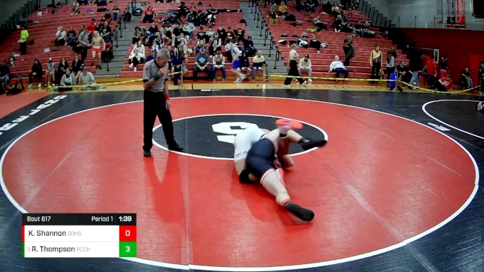 215 lbs Quarterfinal - Roman Thompson, Central Catholic HS (Pittsburgh ...