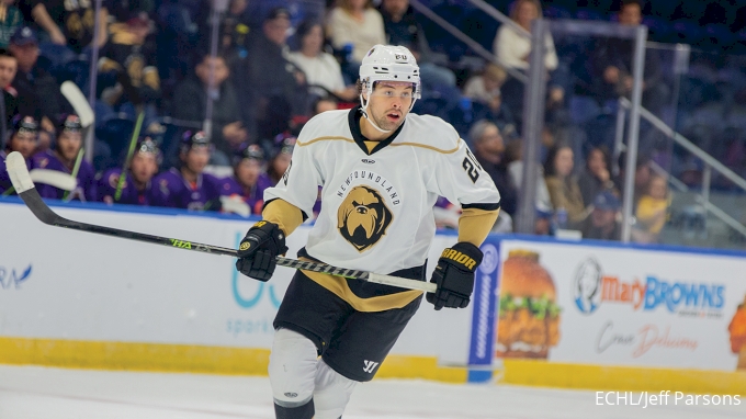 Newfoundland's Isaac Johnson Named ECHL Player Of The Week - FloHockey